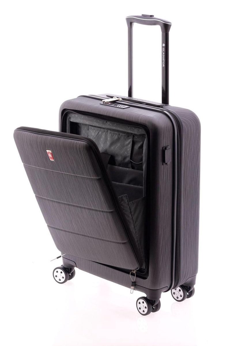 Gladiator Tech Handbagage Koffer / 15 inch Business Laptop Koffer - 55 ...