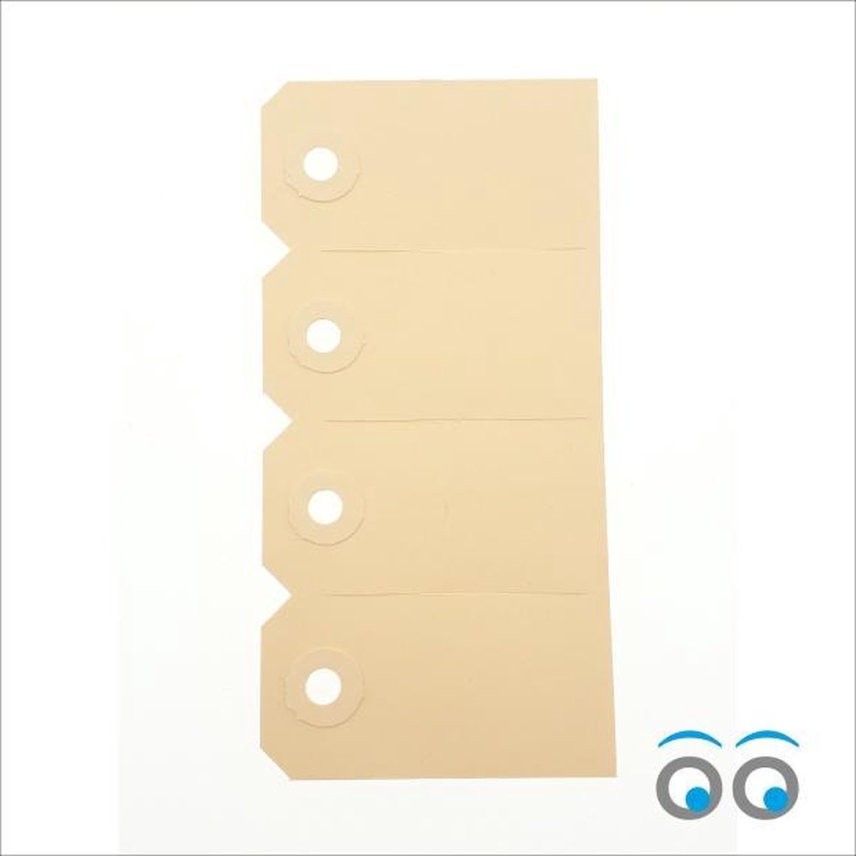 Manilla Labels - product labels - 70 x 35 mm - 500 stuks | bol.com
