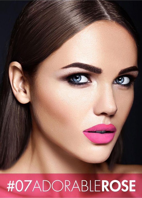 Miss Cop Matte Lipstick 07 Adorable Rose | bol.com