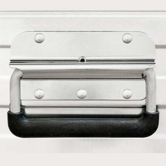 Metalen Box met 47 Liter Inhoud - Aluminium | bol.com