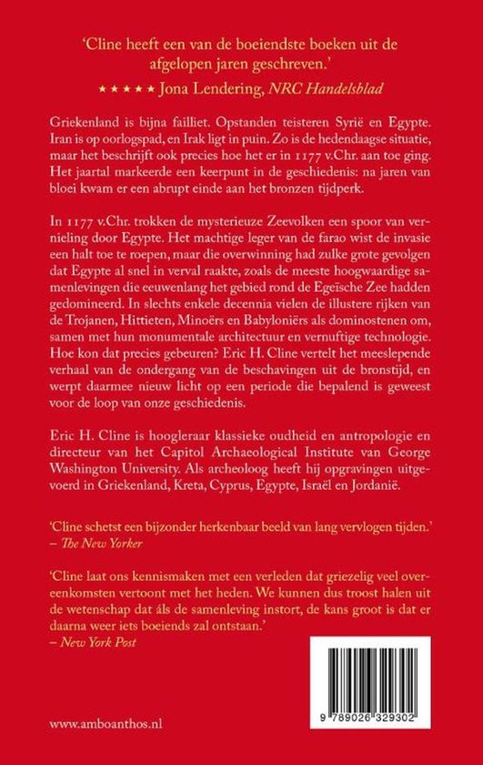 1177 v. Chr. (ebook), Eric Cline | 9789026329661 | Boeken | bol