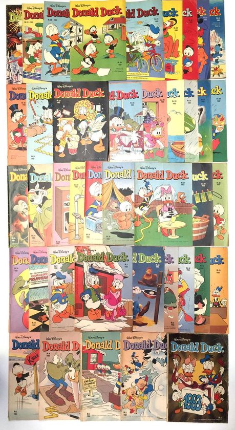Donald Duck Weekblad uit 1983 – 41 verschillende nummers, Walt Disney ...