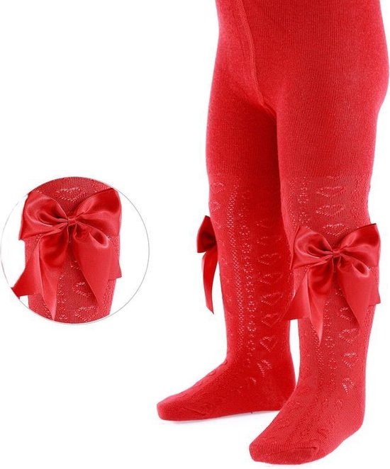 Collants bébé|Couleur rouge taille 0-3 mois | bol.com