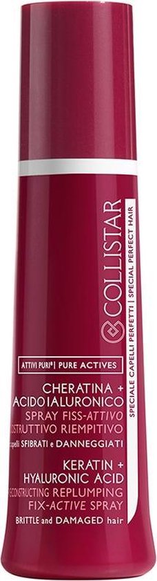 Collistar Hair Reconstructing Replumping Fix Active Spray - 100 ml ...