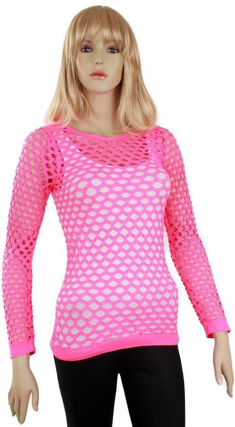 Visnet trui pink dames | bol.com