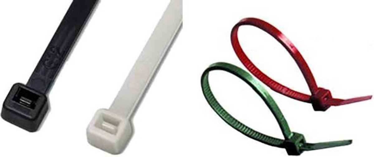 Tie rips groen (lengte: 390mm, dikte 4.8mm) 100 stuks (GS38209) | bol.com