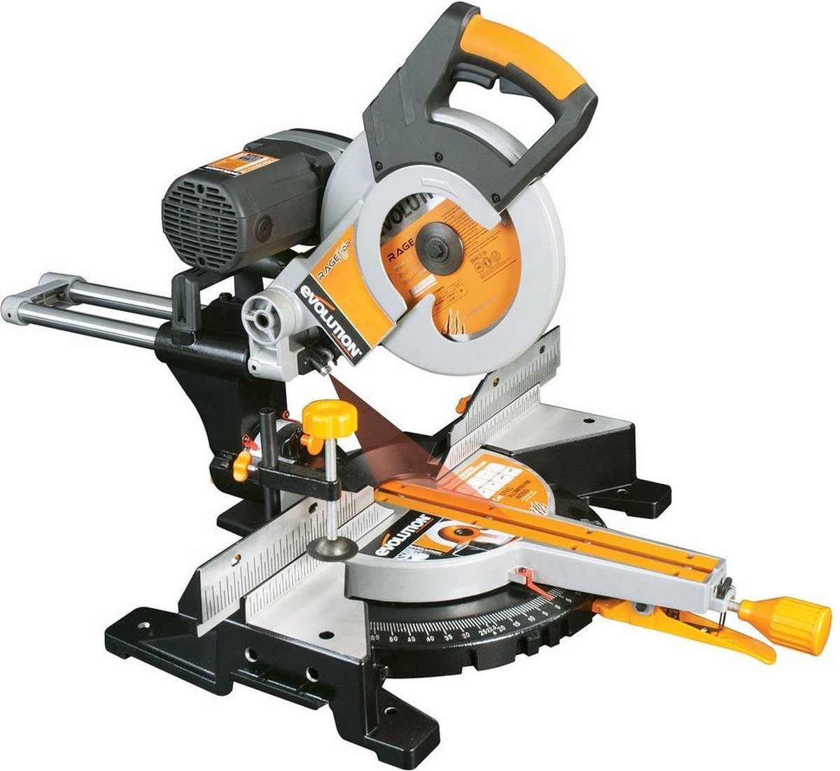 Evolution Rage 3-DB 230V 255mm zaagblad | bol