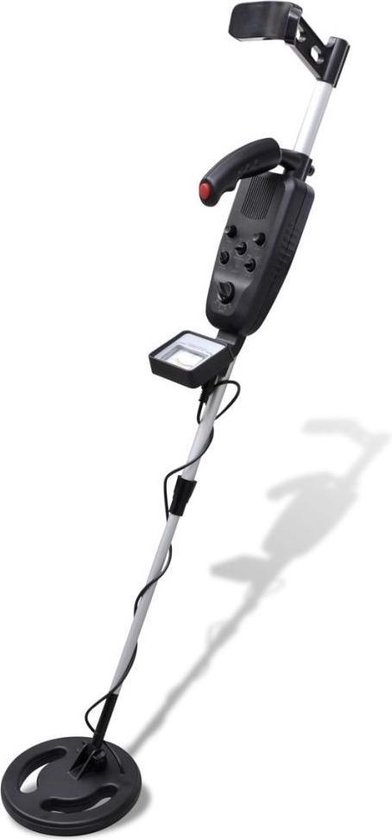 Metaaldetector met LCD-scherm 200cm zoek diepte ijzer, zilver, koper ...