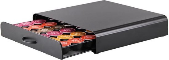 Capsulehouder: Houder met lade voor 36 koffie pad en cups – capsule ...
