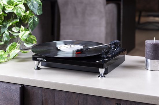 Platenspeler - Fenton RP120 - Platenspeler met USB aansluiting en auto ...