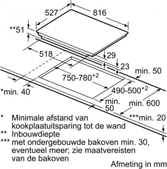 Bosch Serie 8 Inductie kookplaat - FlexInductie, PerfectFry, Move Mode ...