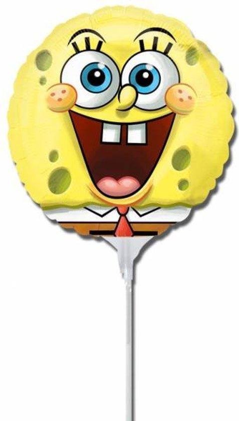 SpongeBob Folie Ballon op stokje 23cm 3 stuks | bol.com