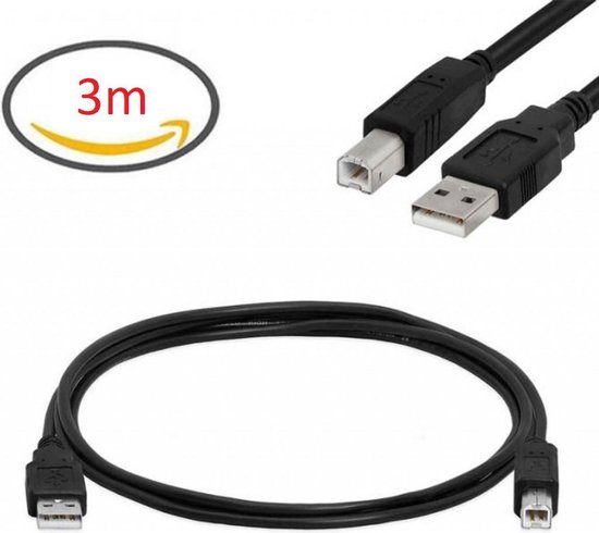 Câble d'imprimante USB 2.0 universel - Câble d'imprimante et de scanner ...