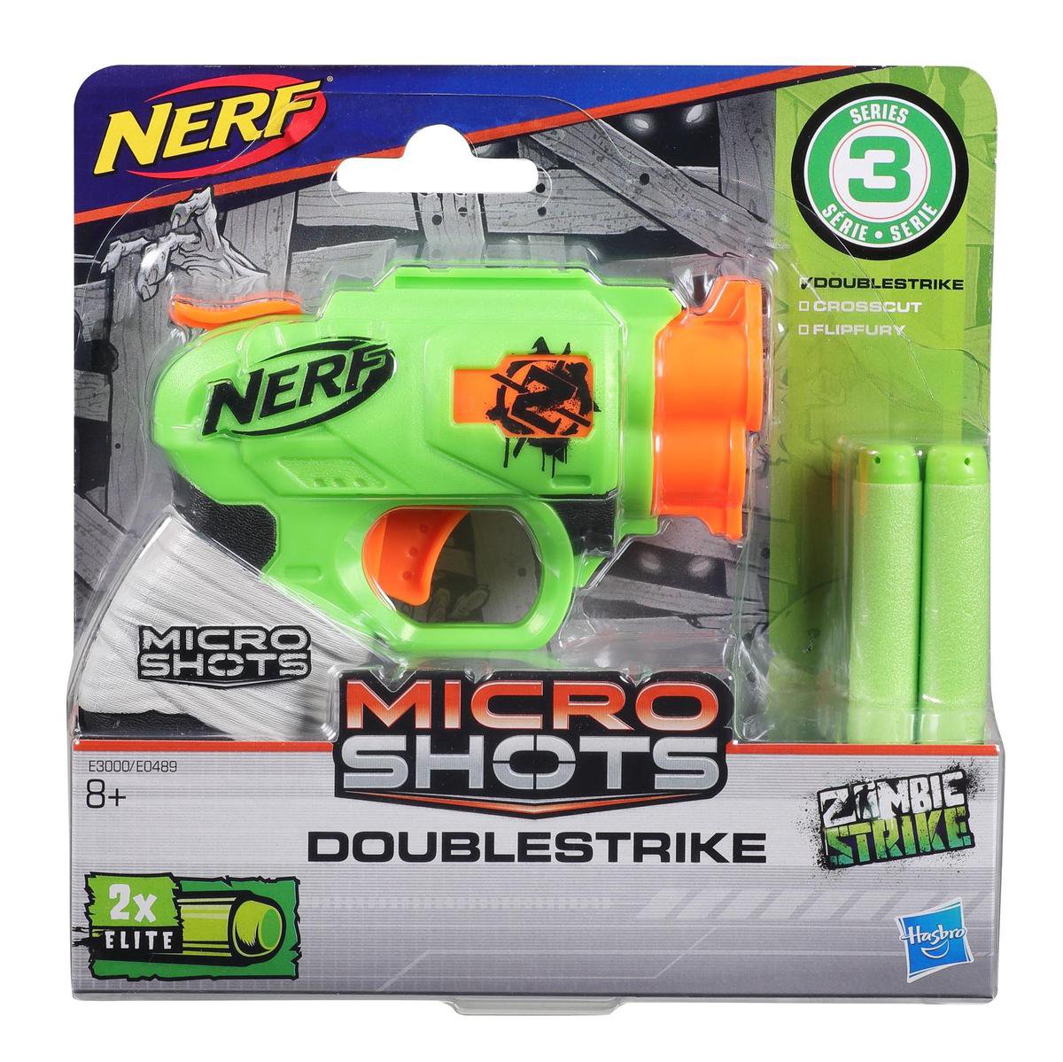 NERF Microshots Doublestrike - Blaster | bol.com