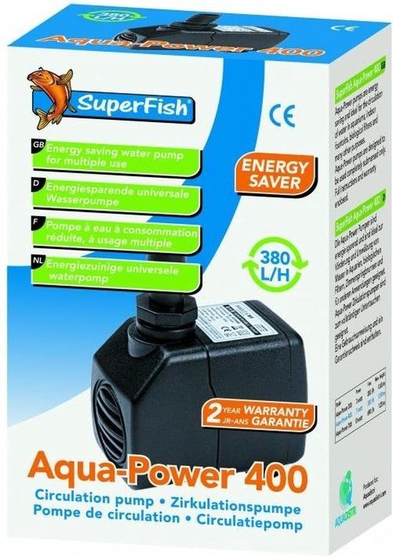 Superfish aqua-power 400 ltr/uur - 1 ST | bol