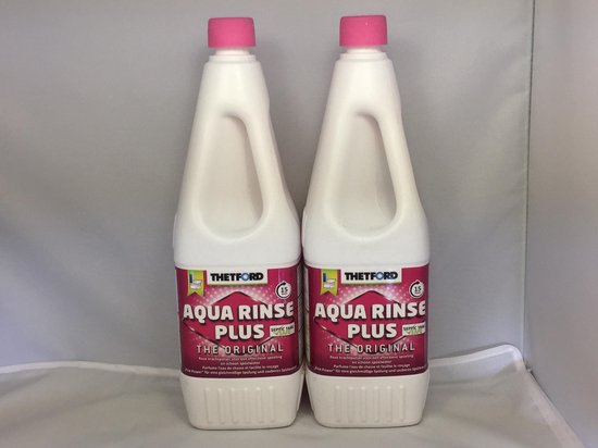 2 X Thetford Aqua Rinse plus 1.5 liter | bol