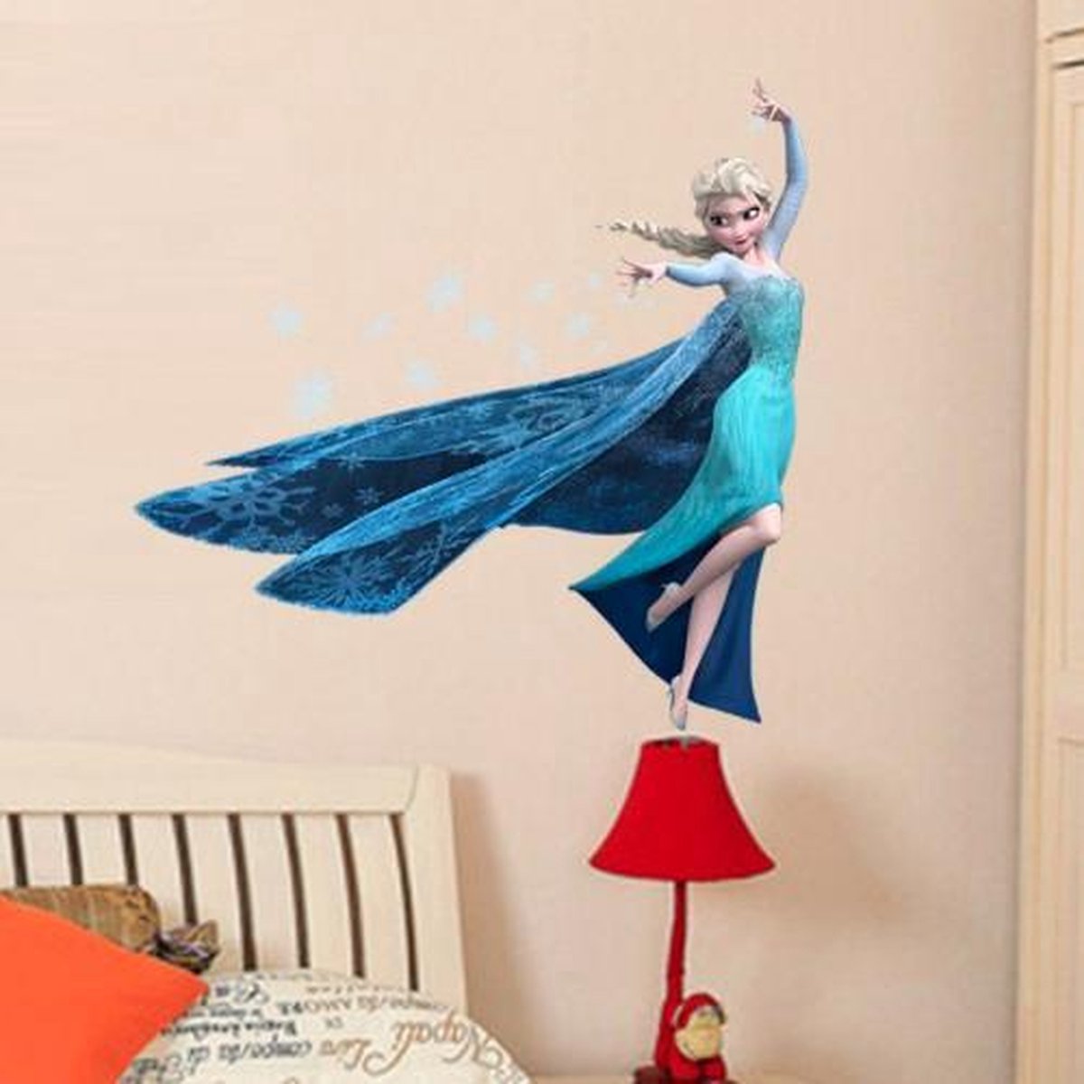 Elsa - Frozen - sticker mural - poster mural - autocollant | bol.com