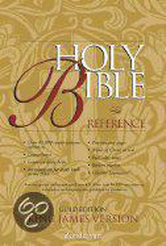 Holy Bible King James Version Reference Burgundy Bonded Leather ...