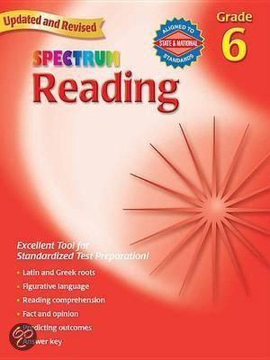 Reading, Grade 6 (ebook), Spectrum | 9780768238266 | Boeken | bol
