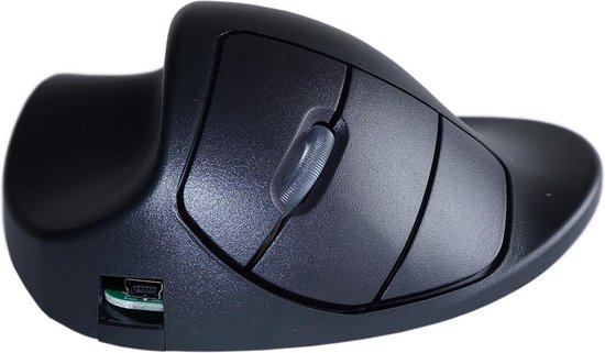 Hippus Handshoe - Ergonomische Muis - Small - Linkshandig - Draadloos | bol