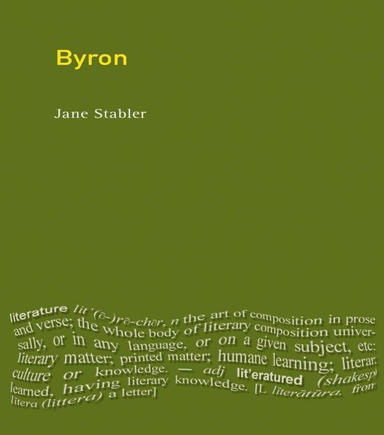 Byron (ebook), Jane Stabler | 9781317884507 | Boeken | bol.com