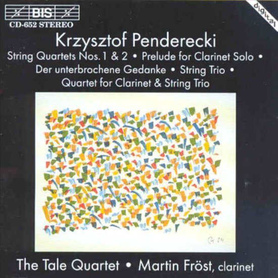 Penderecki - String-Qu., Tale Quartet | CD (album) | Muziek | bol.com
