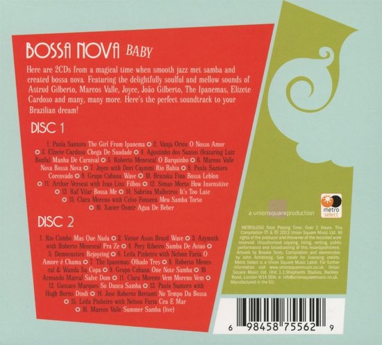 Bossa Nova Baby, various artists | CD (album) | Muziek | bol.com
