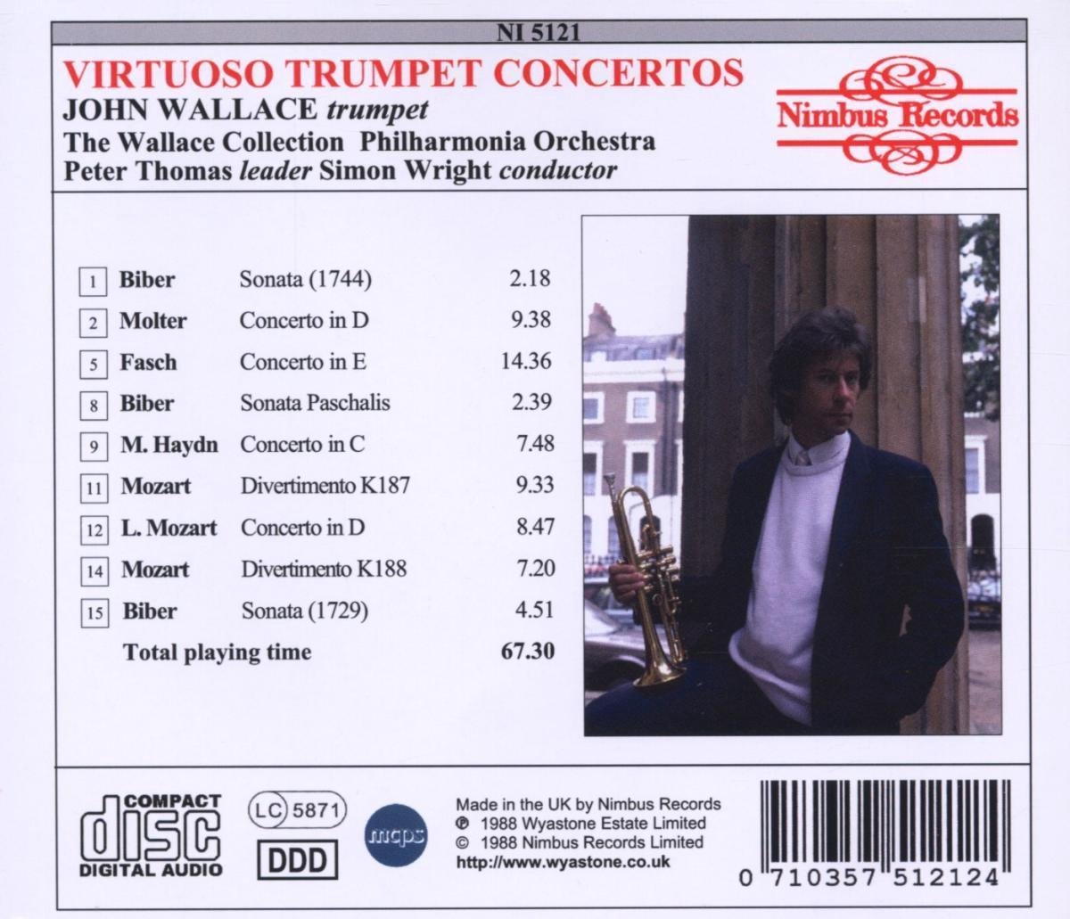 Virtuoso Trumpet Concertos, John Wallace | CD (album) | Muziek | bol.com