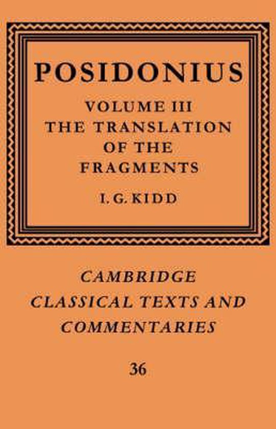 Posidonius, Posidonius | 9780521604413 | Boeken | bol.com