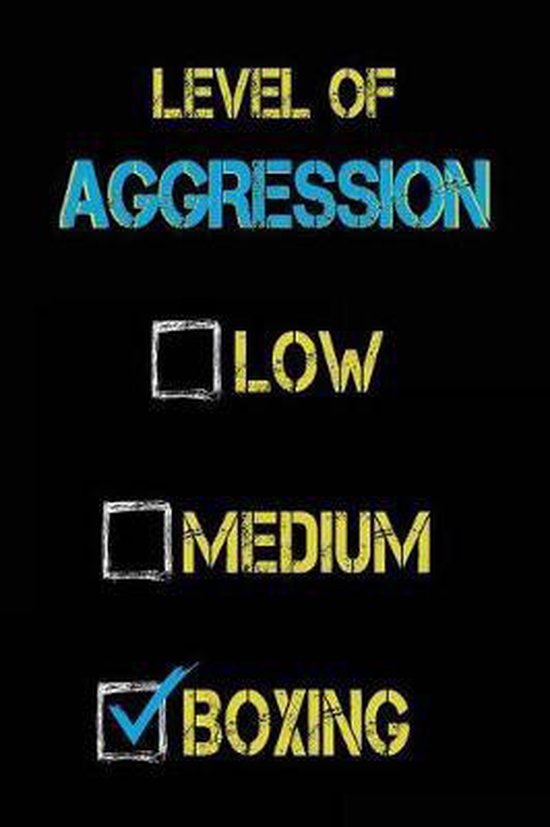 Level of Aggression Low Medium Boxing, Dartan Creations+ ...