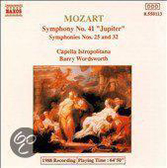 Mozart: Symphony no 25, 32 & 41 / Barry Wordsworth, Barry Wordsworth | Muziek | bol