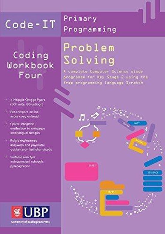Code-IT Workbook 4 Problem Solving | 9781908684578 | Phil Bagge | Boeken | bol