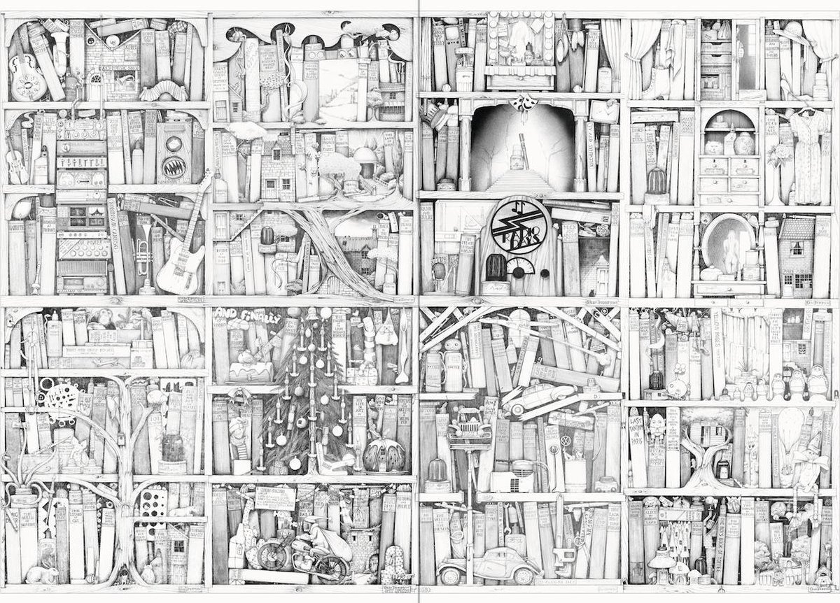 Ravensburger Funtastic Colouring Book Colin Thompson - kleurboek voor ...