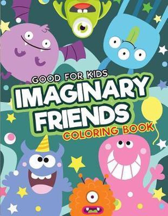 Imaginary Friends Coloring Book, Mew Folders | 9781719220897 | Boeken ...