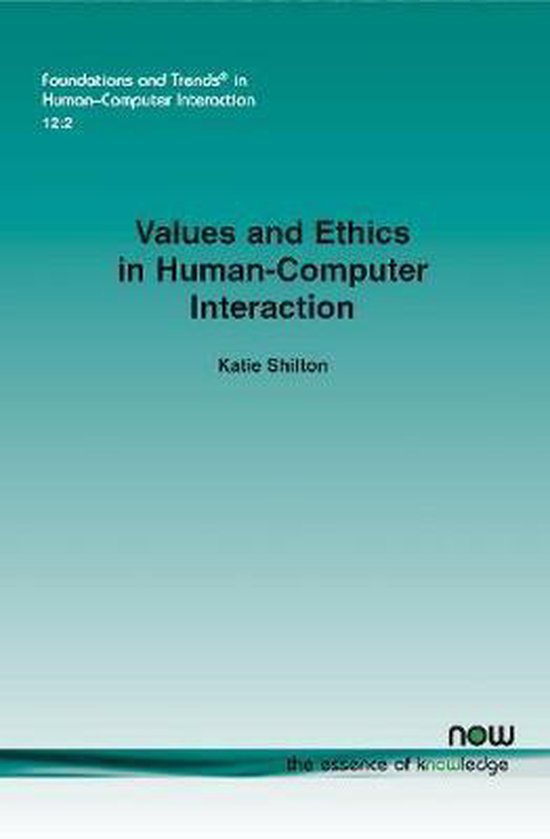 Foundations and Trends® in Human-Computer Interaction- Values and ...