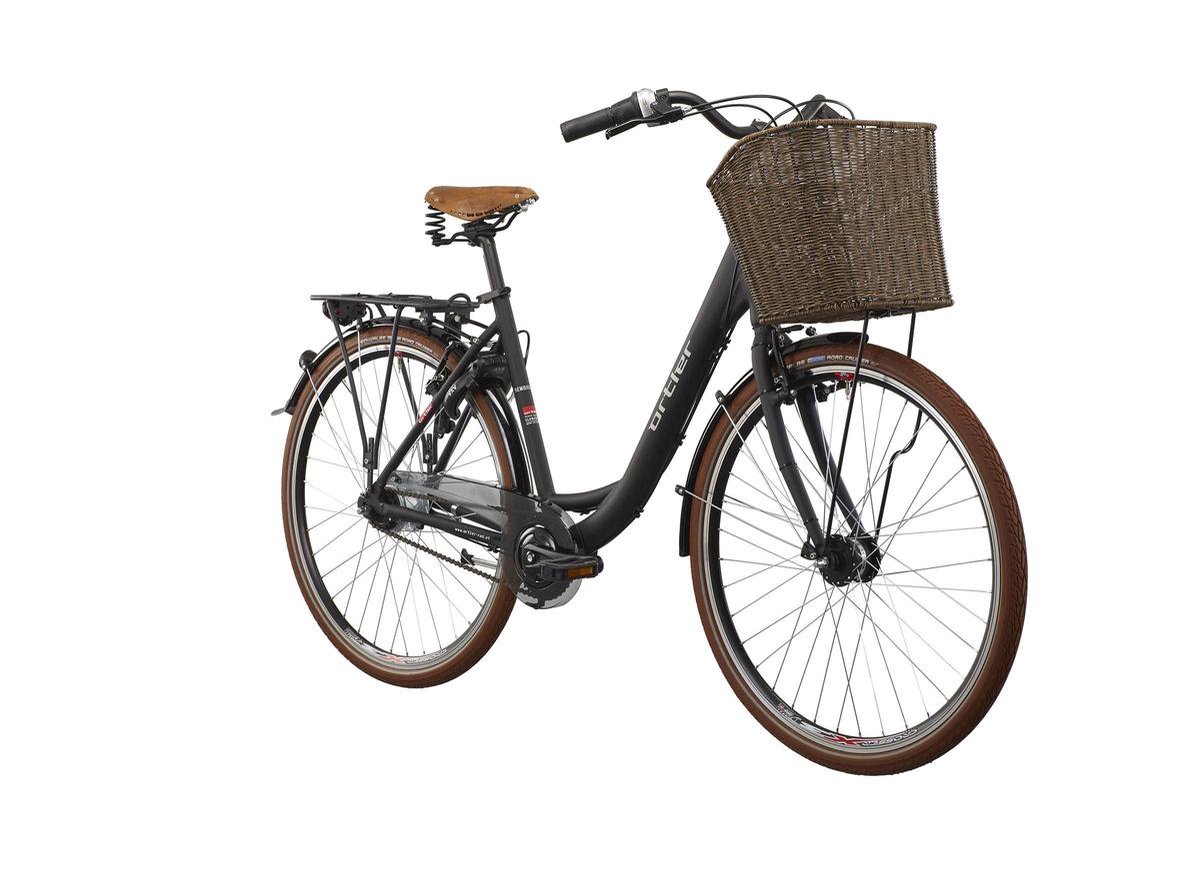 Ortler Rembrandt stadsfiets dames zwart Framemaat 45 cm | bol.com