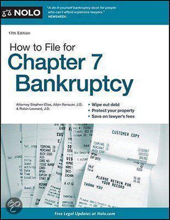 How to File for Chapter 7 Bankruptcy, Onbekend | 9781413316339 | Boeken ...