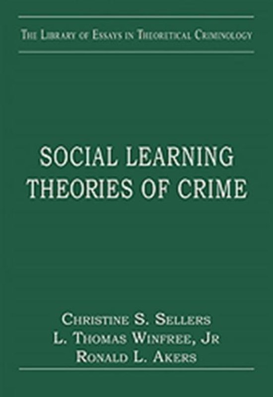 Social Learning Theories Of Crime | bol