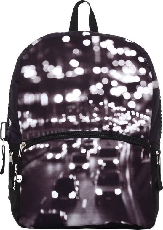 Mojo Backpacks Backpack City Lights Grey Rugzak Grijs | bol