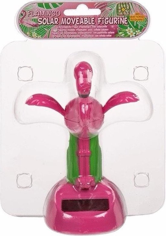 Dansende solar flamingo 11 cm | bol.com