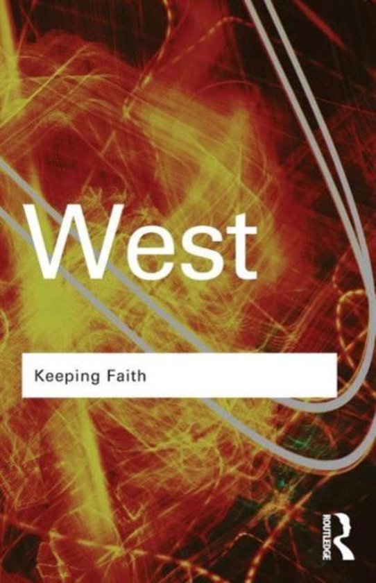 Keeping Faith | 9780415964814 | Cornel West | Boeken | bol