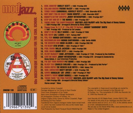 Mod Jazz, various artists | Muziek | bol