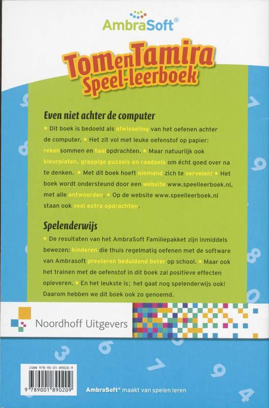 AmbraSoft Speelleerboekje / groep 7 10-11 jaar, Willem Eekhof ...