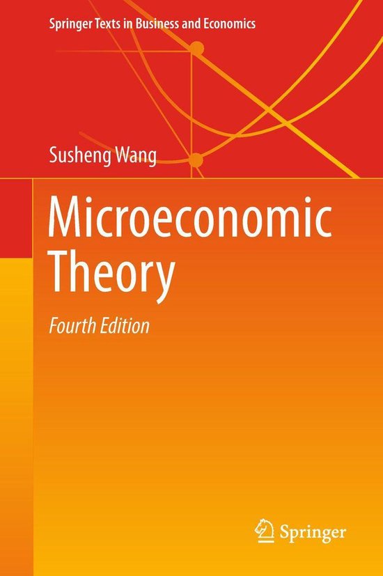 Springer Texts in Business and Economics - Microeconomic Theory (ebook ...