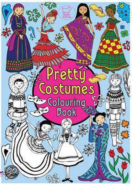 Pretty Costumes Colouring Book, Nellie Ryan | 9781907151583 | Boeken ...