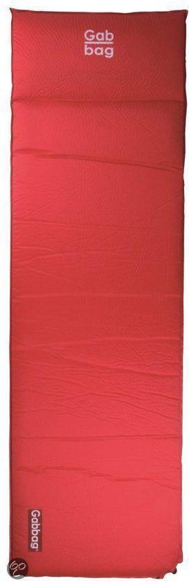 Gabbag Slaapmat - Zelfopblazend - met Hoofdkussen - Rood | bol.com