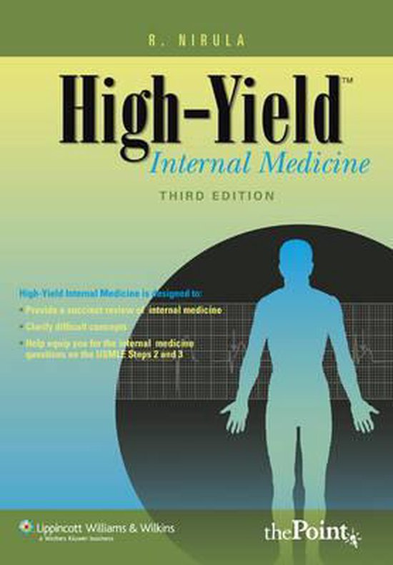 High-Yield™ Internal Medicine (High-Yield Series) | 9780781781695 | Raminder Nirula |... | bol.com