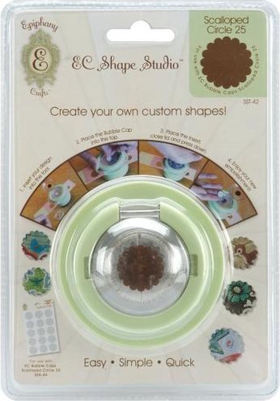 Epiphany Crafts - Shape Studio - Custom Shape Making Tool - Scalloped ...