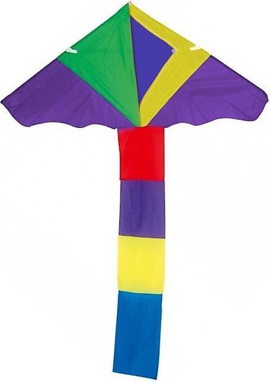 Toyrific Vlieger Groen/blauw 114 X 50 Cm | bol.com