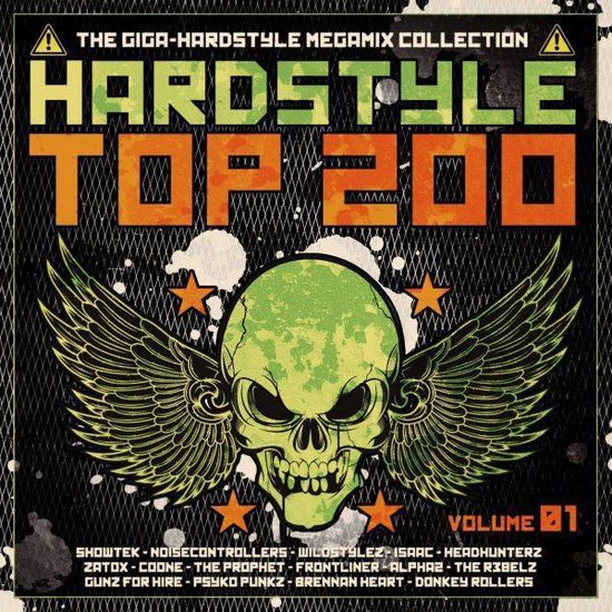 Hardstyle Top 200/1, various artists | CD (album) | Muziek | bol